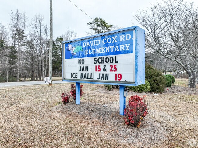 David Cox Road Elementary, Rankings & Reviews - Homes.com